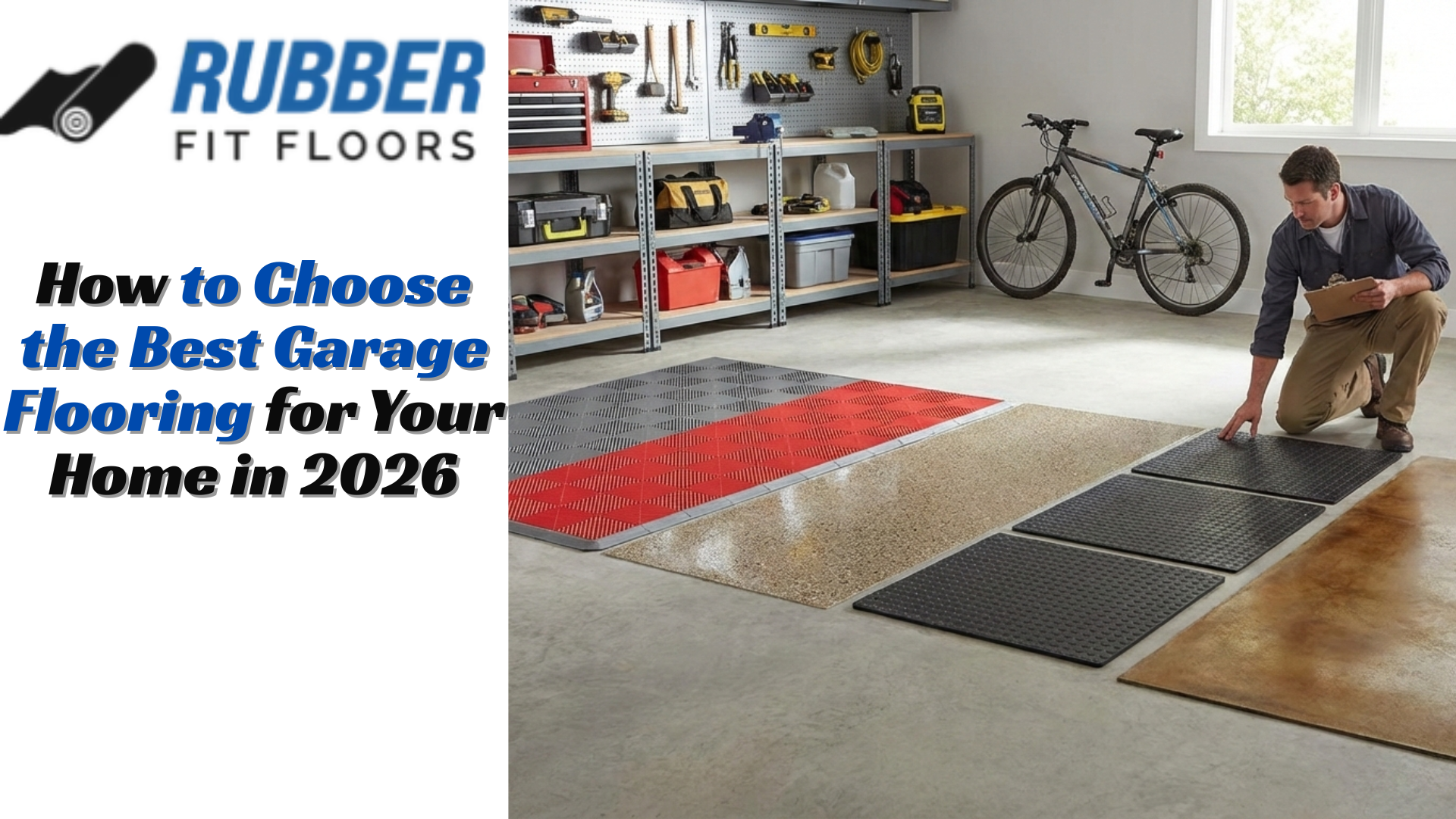 How To Choose The Best Garage Flooring In 2026 – Rubber Fit Floors